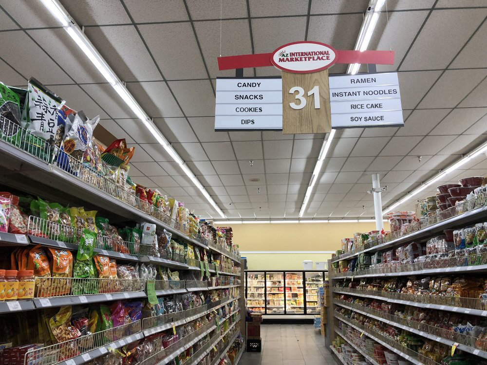New Asian Supermarket Design & Signs - DGS Retail